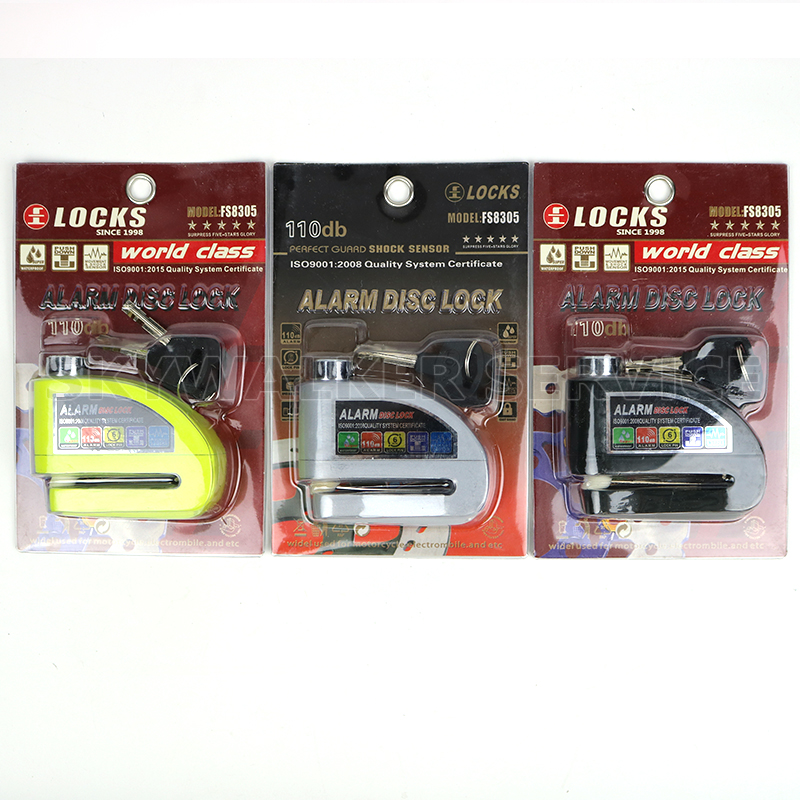 Alarm Disc Lock กุญแจล็อคจานดิสเบรคมีเสียง (มีสัญญาณเสียงกันขโมย) เสียง ...