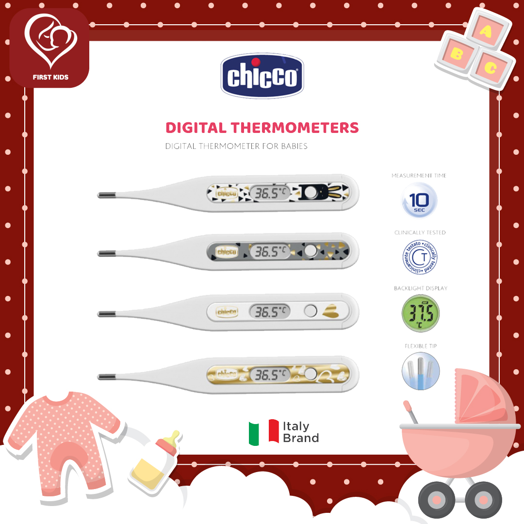 CHICCO เครื่องวัดอุณหภูมิ BABY THERMOMETER 3 IN 1 - MixASale