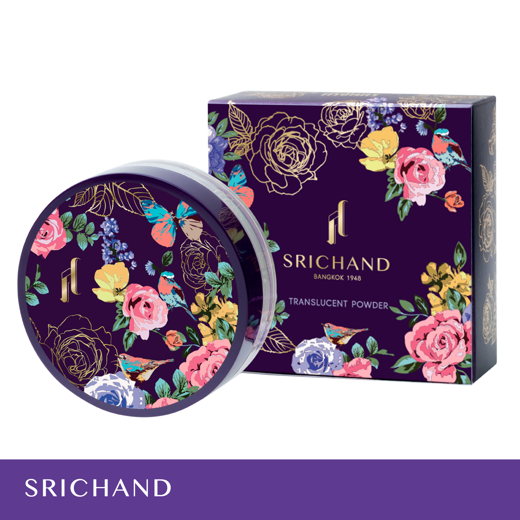 1แถม1 SRICHAND ศรีจันทร์แป้งฝุ่นโปร่งแสง ทรานส์ลูเซนท์ พาวเดอร์ (30 กรัม) Translucent Powder ...