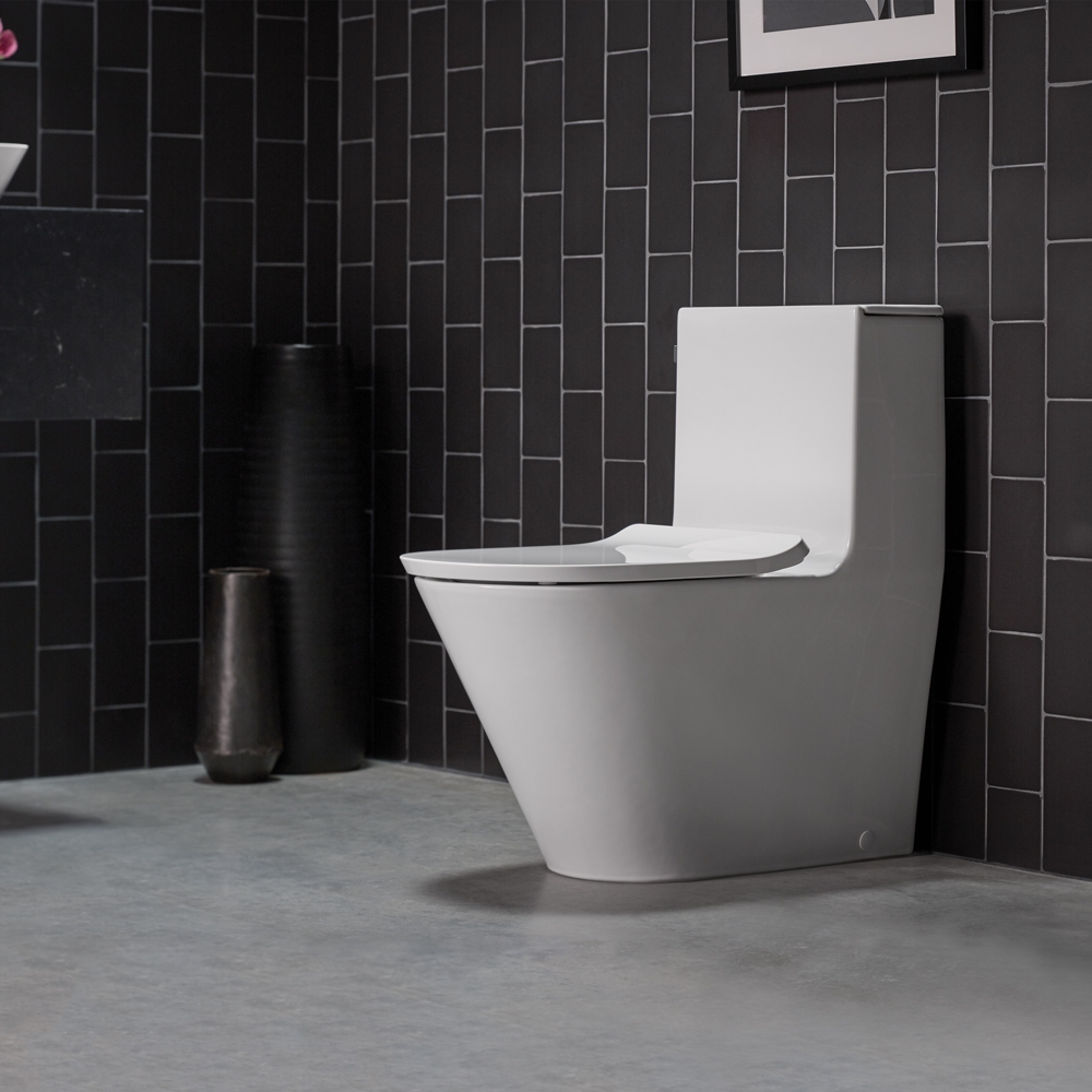 KOHLER (Pre-Order) Brazn 1-PC 34.8L with french curve quiet close seat ...