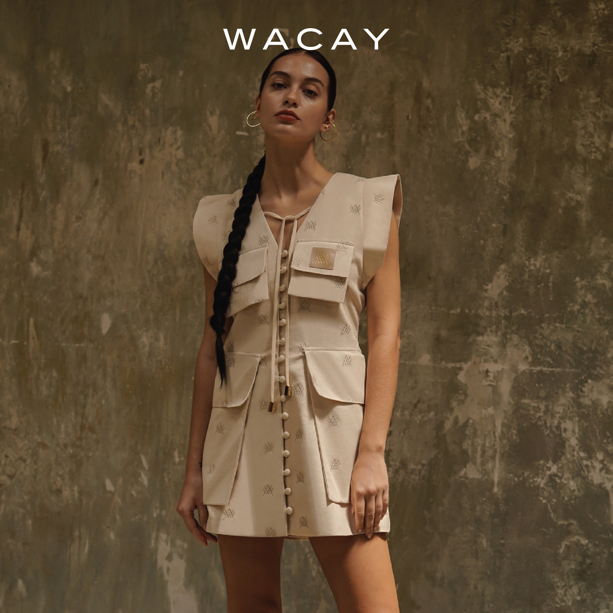 WACAY - Ivy Dress (Monogram) เดรส มี 3 สี (มีทั้งพร้อมส่ง / Preorder ใน ...