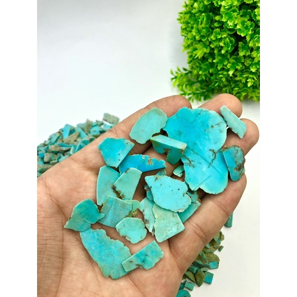 100 Natural Rough Arizona Blue Turquoise Raw thick Chips Turquoise Best ...