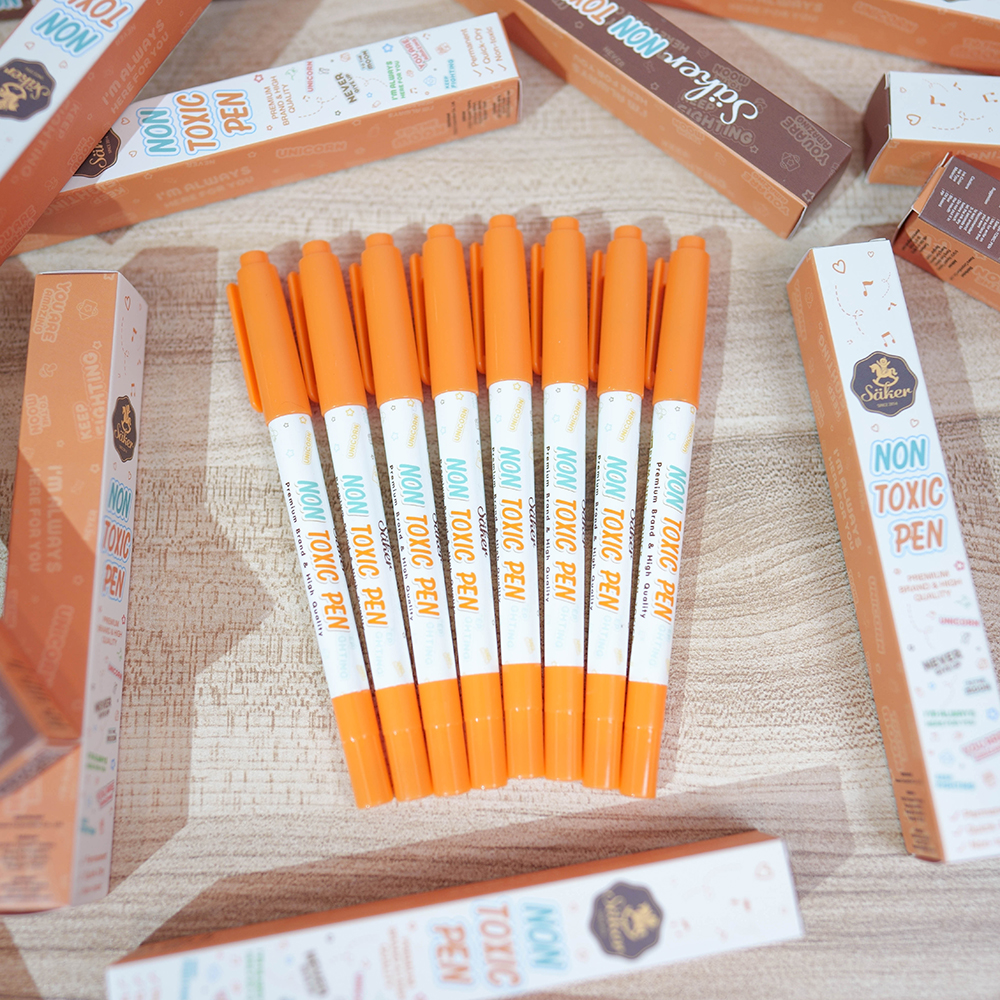 SAKER (เซเกอร์) Non-Toxic Pen ปากกาเขียนถุงเก็บน้ำนม แบบปลอดสารพิษ NON ...