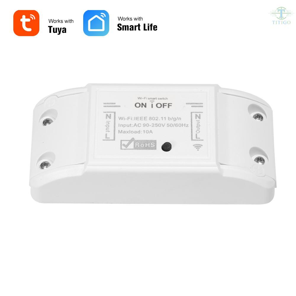 (Use video) Tuya WiFi Smart Switch 10A2200W Wireless Remote Switch ...