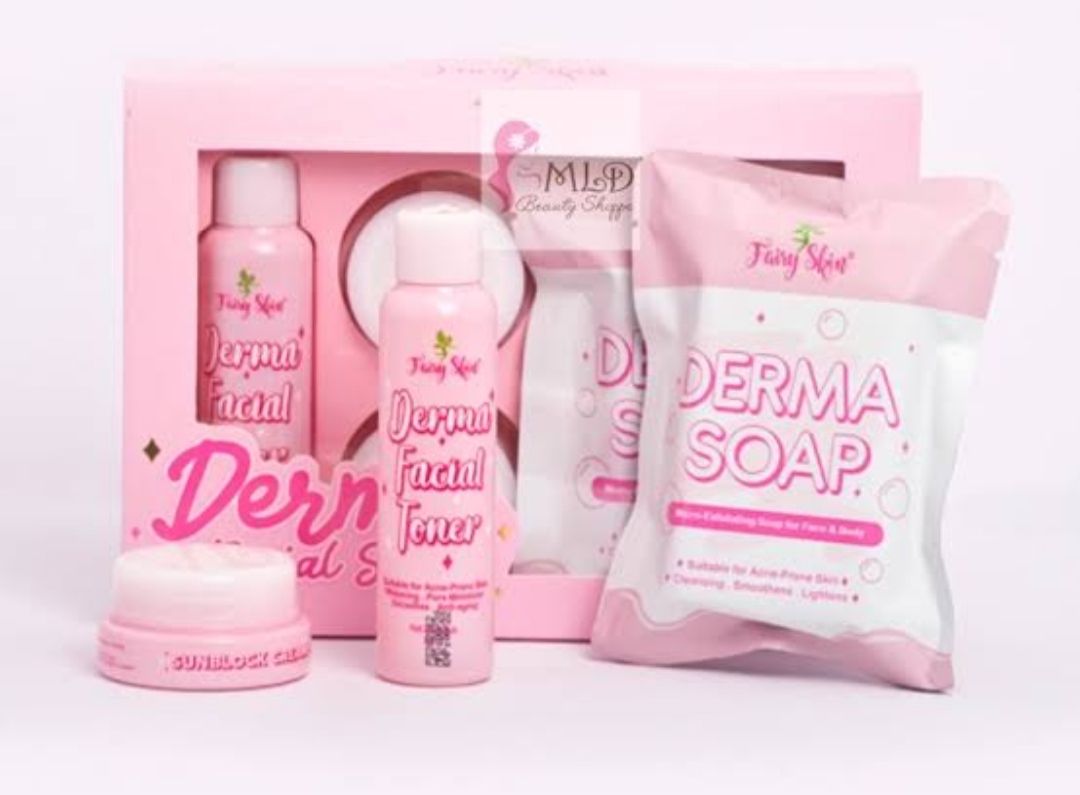 Fairy skin derma facial set - MixASale