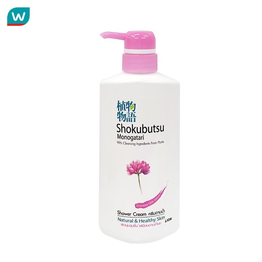 Shokubutsu โชกุบุสซึ โมโนกาตาริ ครีมอาบน้ำ ไซนีส มิลล์ เวทช์ 500 Ml ...
