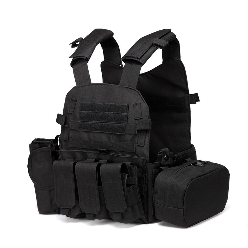 6094 Tactical Vest Molle System Hunting Body Armor Military Plate ...