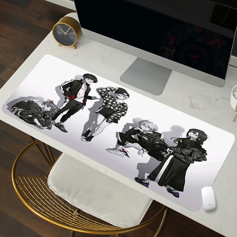 Evangelion Keyboard Gaming Mouse Pad Gamer Mousepad Anime Rug Full ...