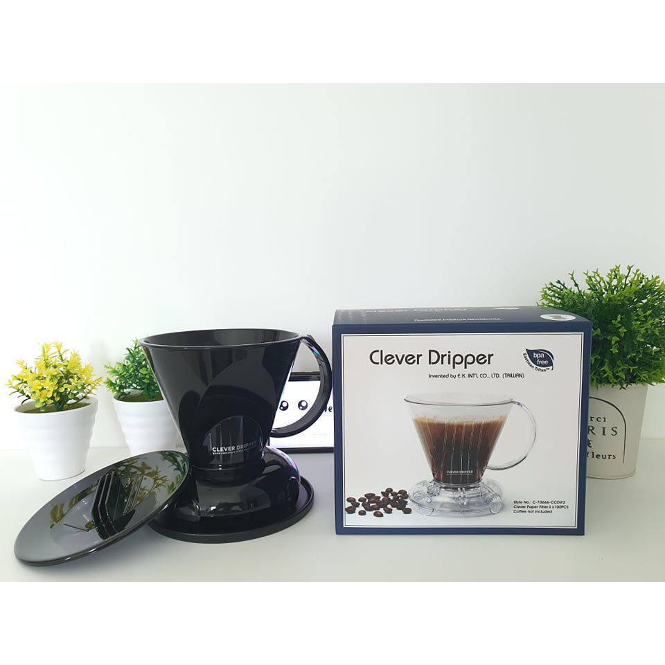 CLEVER DRIPPER Made in wan แท้ 100% ฟรีกระดาษกรอง - Size S 240ml - Mero ...