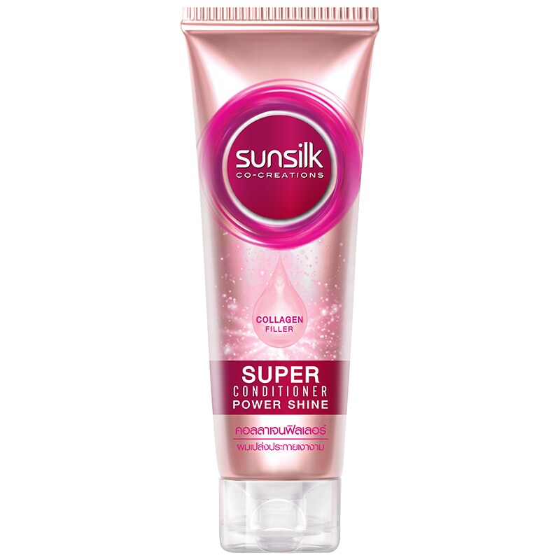 Sunsilk Super Conditioner Power Shine 180 ml. ซันซิล คอลลาเจน ฟิลเลอร์ ...
