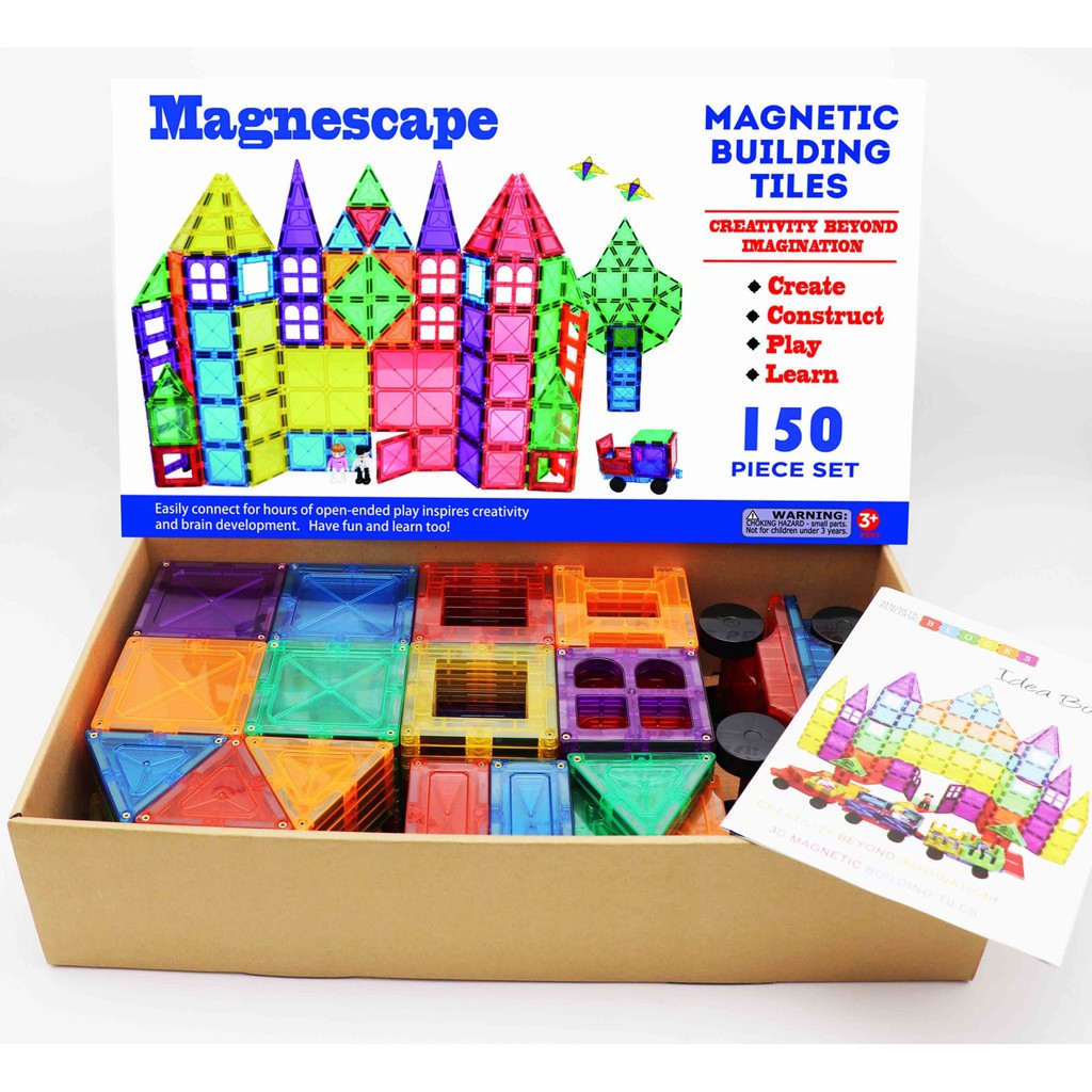 Welcome your arrival Magnetic tile magnescape ของเล่นตัวต่อแม่เหล็กแบบ ...