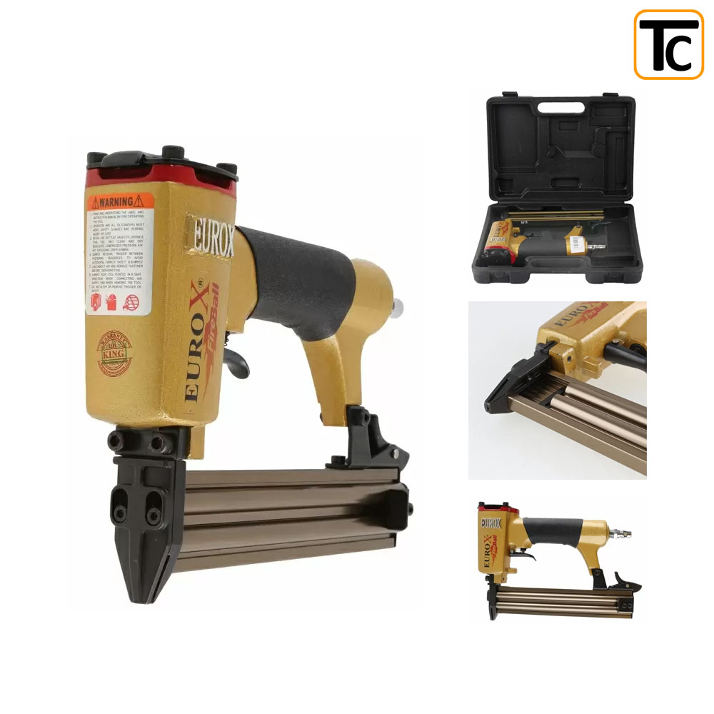 ปืนยิงเฟอร์นิเจอร์ EUROX รุ่น F30 GOLD ใช้งานง่าย เบา ทน บรรจุตะปู ได้ 100 นัด รับแรงตอก และขัน ...