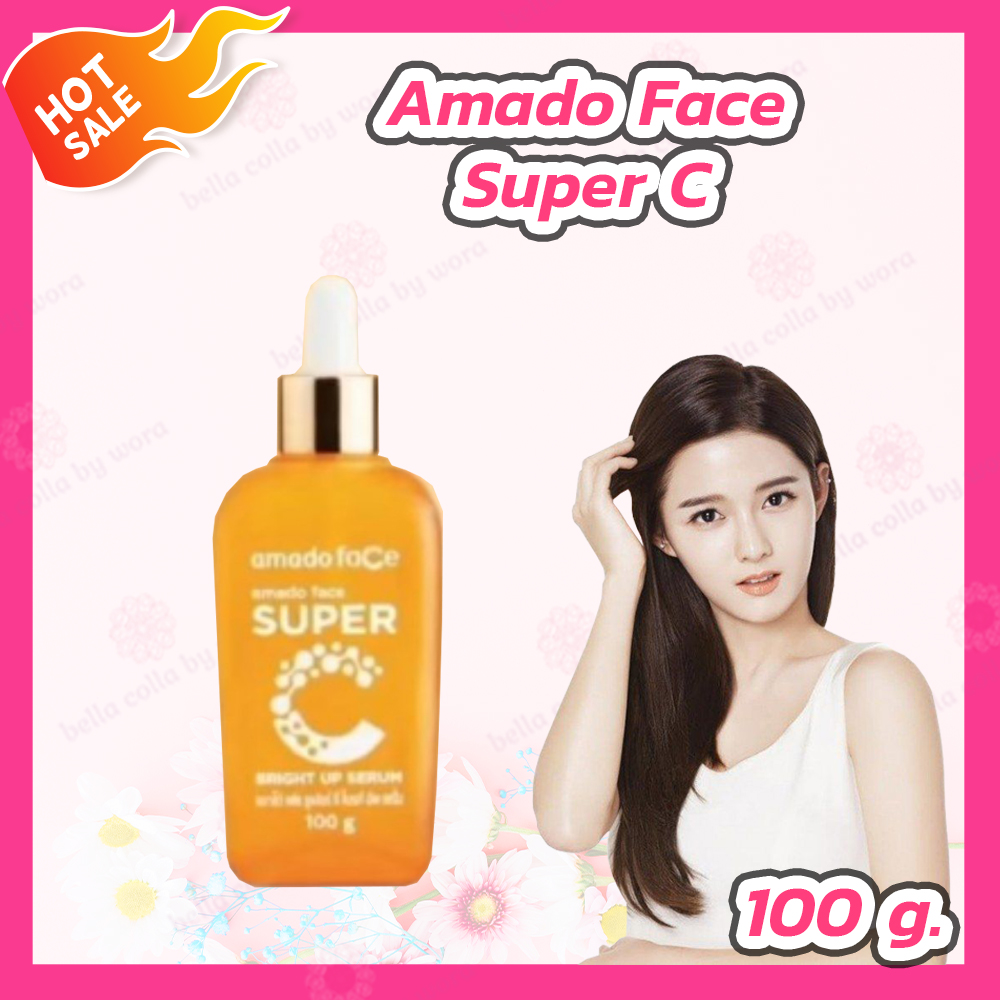 [1 ขวด] Amado Face Super C Bright Up Serum [100 g.] | Lazada.co.th