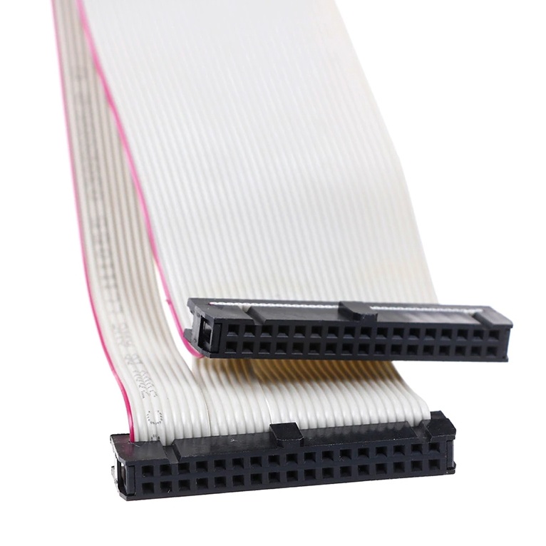 สายแพ ฟลอปปีดิสก์ไดรฟ์ Floppy Disk Drive Ribbon Cable 45cm Single ...