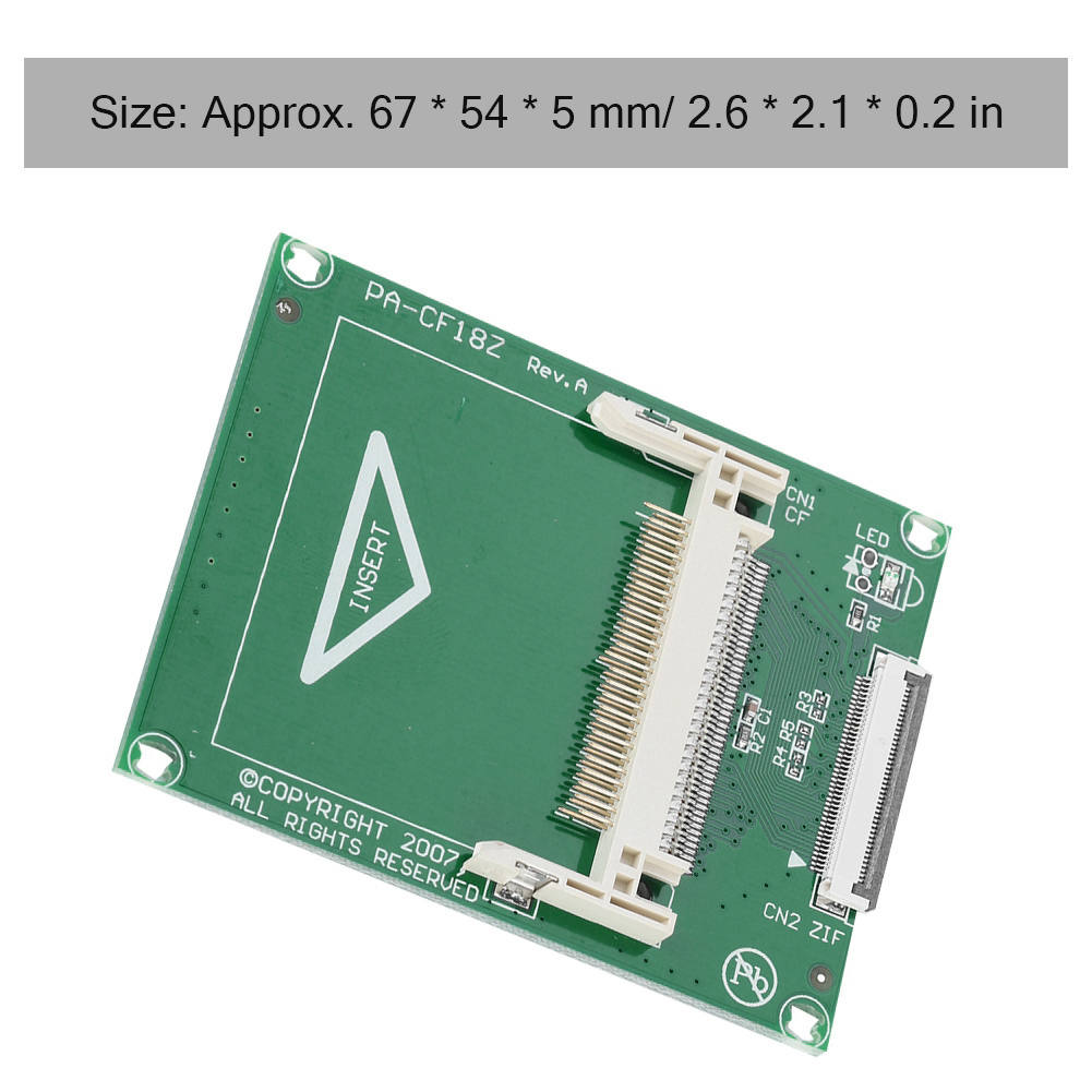 ทนทาน Cf To Zif/Ce Cf Adapter Mini-Itx โน้ตบุ๊คแล็ปท็อปเน็ตบุ๊กโหมด Dma ...