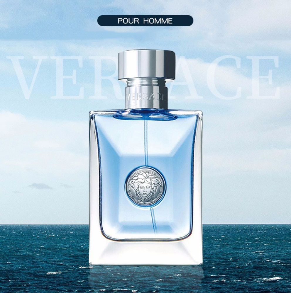 แท้100พร้อมส่ง น้ำหอมเวอซาเช่ น้ำหอม ผู้ชาย Versace Pour Homme Eau de ...