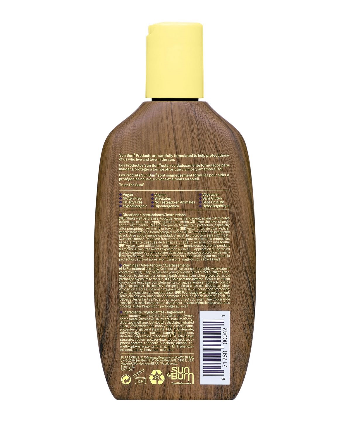 SUN BUM Original SPF 50 Sunscreen Lotion 237ml - Only One Pcs Shop ...