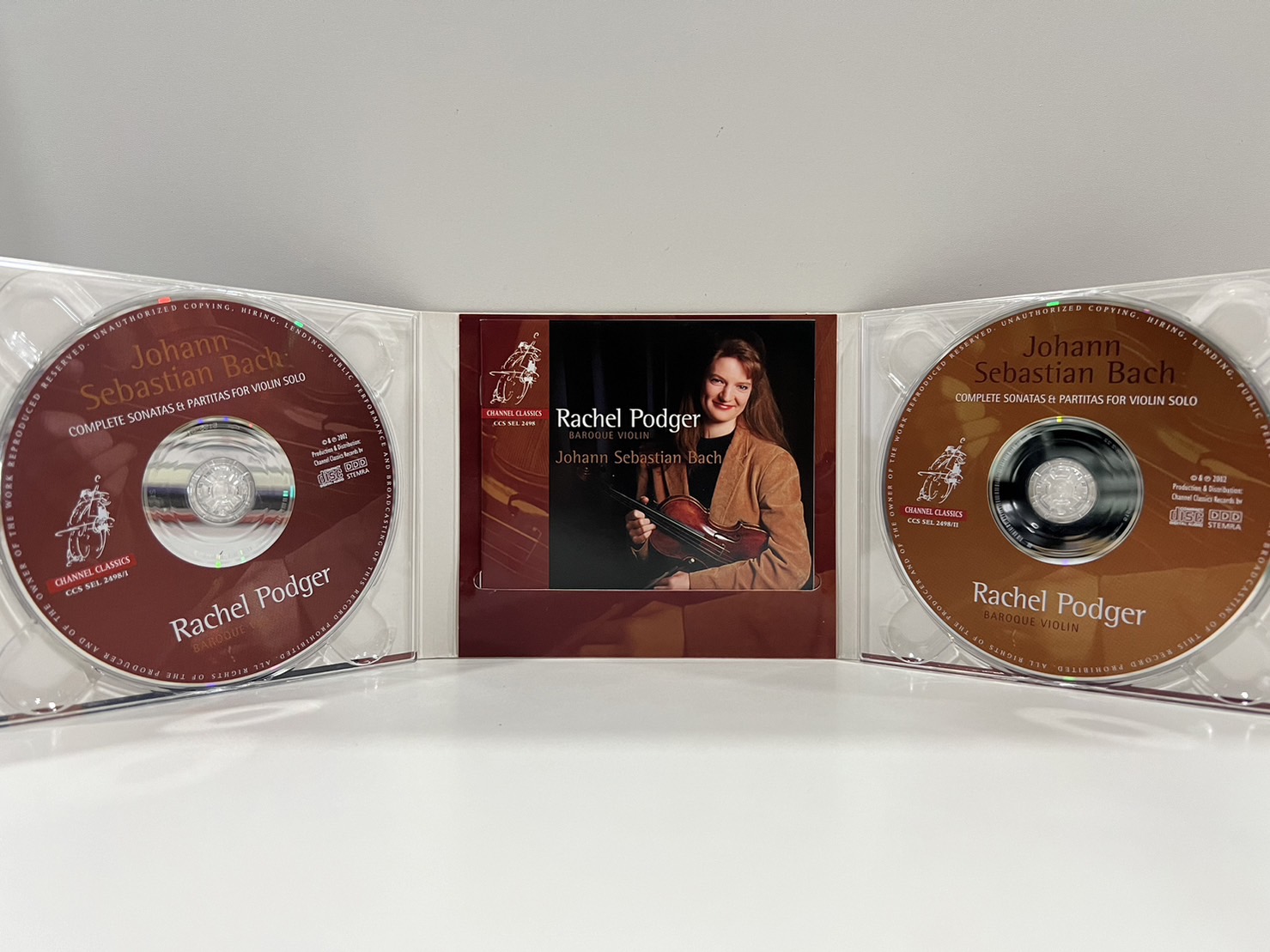 2 CD MUSIC ซีดีเพลงสากล Rachel Podger BAROQUE VIOLIN COMPLETE SONATAS ...