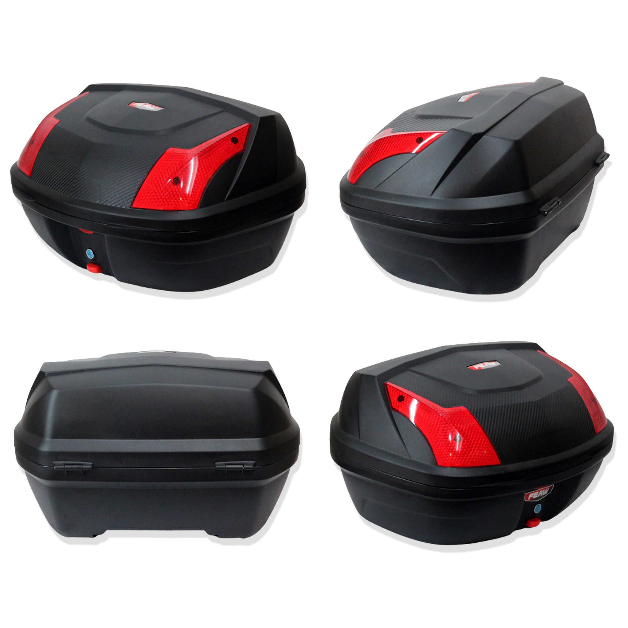 โปรฟรีเบาะ กล่องท้าย48 ลิตร กล่องเฟี้ยว FW02 48L FEAW(อย่างหนา)ถูก สวย ...