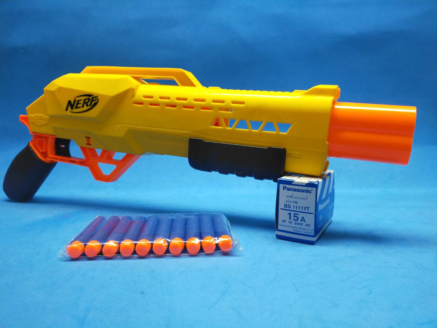 Nerf Alpha Strike Tiger DB-2 ปืนเนิฟกระสุนโฟม Tiger DB-2 ปืนลูกซองยาว ...