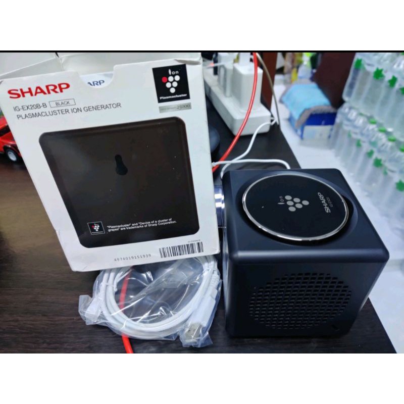 เครื่องฟอกอากาศ เครื่องกรองอากาศ (ลดจากปกติ 4,990️) SHARP เครื่องฟอกอากาศแบบตั้งโต๊ะ IG-EX20B//B ...