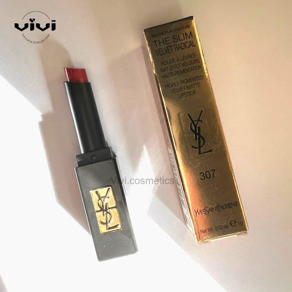 ลิปสติกยิปแซง สีสดชัด เนียนนุ่ม YSL Rouge Pur Couture The Slim Velvet ...