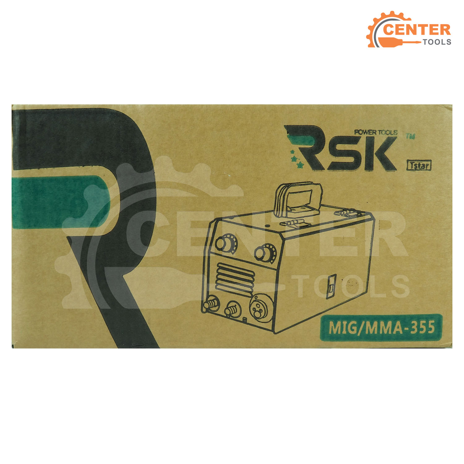 RSK ตู้เชื่อมไฟ้ฟ้า เครื่องเชื่อมไฟฟ้า MIG/MMA-355 รุ่นไม่ใช้แก๊ส 2 ระบบ ใช้ได้ทั้งไฟฟ้าและมิก ...