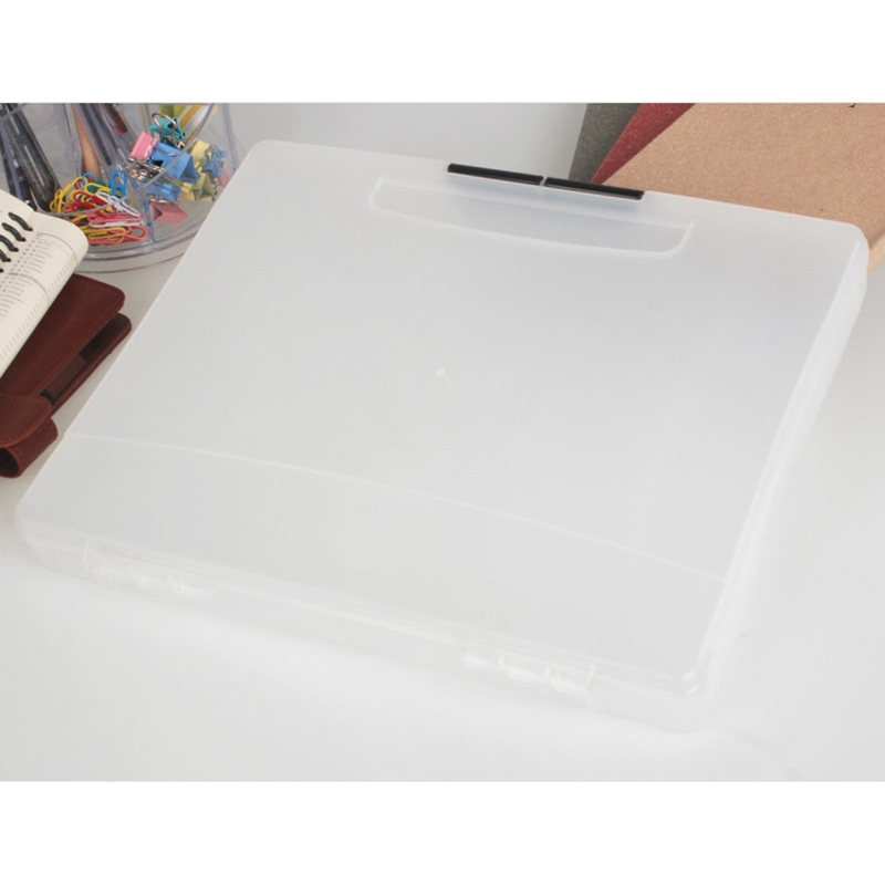 A4 Storage Box Portable Filing Products Plastic Document Paper Filing ...