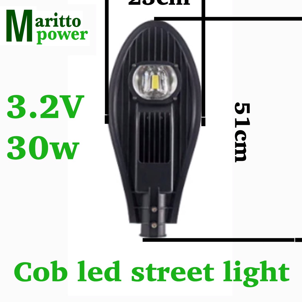 3.2V 30W cob led street light - Pbsolartech - ThaiPick