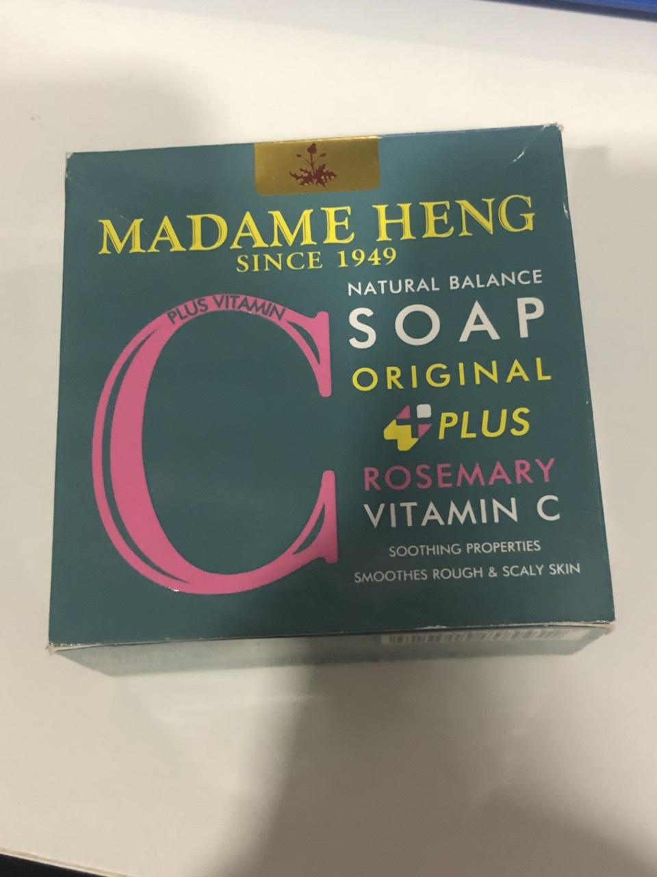 สบู่วิตามินซี มาดามเฮง vitamin C plus soap Madame Heng - beautyherb ...