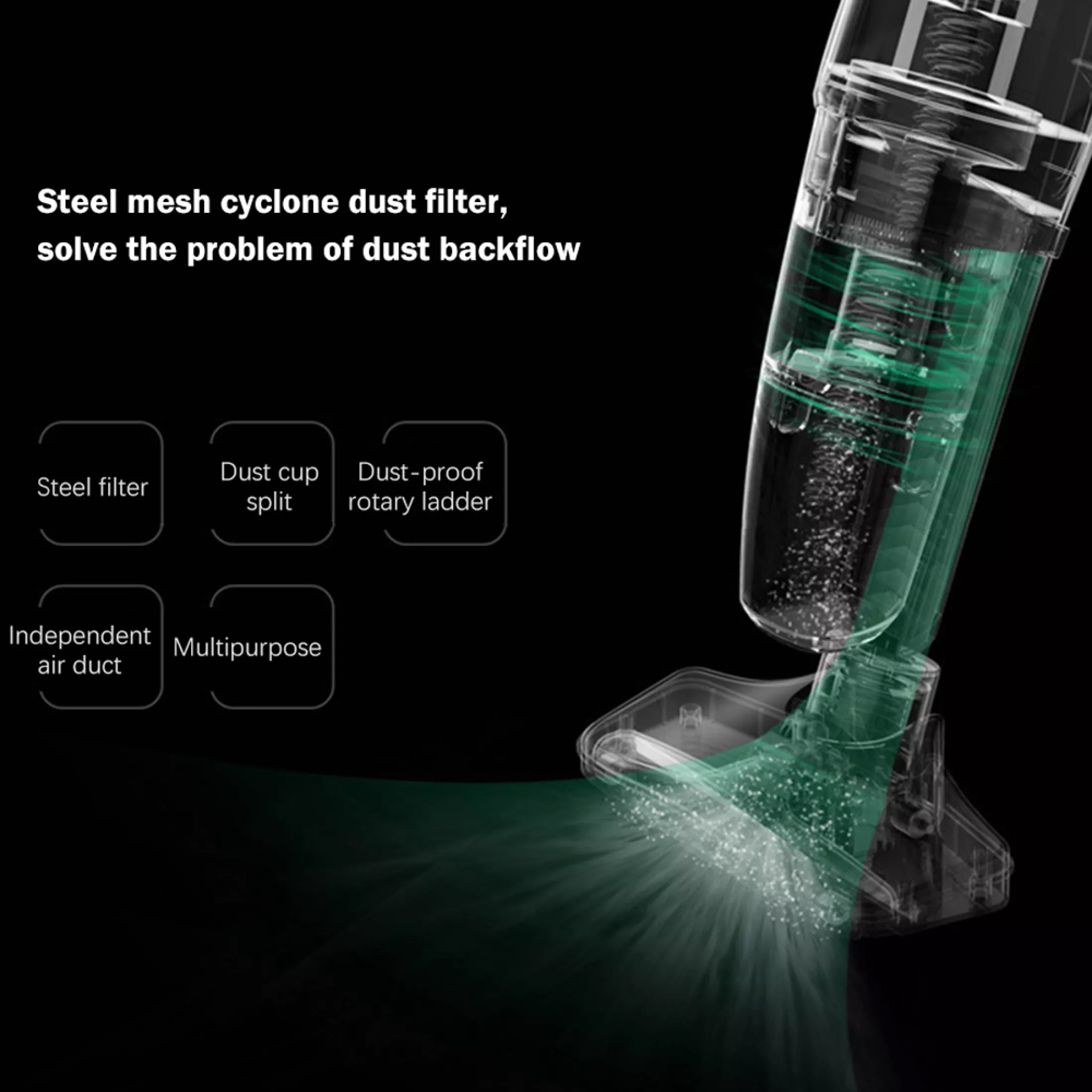 Deerma DX900 Vacuum Cleaner เครื่องดูดฝุ่นมือถือแรงดูดสูง14,000 Pa (รับ ...