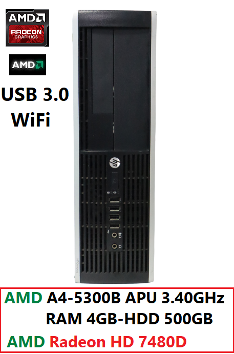 HP Compaq Pro 6305 Small Form Factor -AMD A4-5300B 3.40GHz -RAM 4GB ...