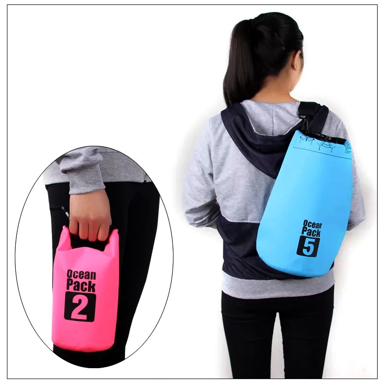 Ocean Pack 2L 6colors กระเป๋ากันน้ำขนาด2ลิตร สีเขียว Ocean Pack 2L ...