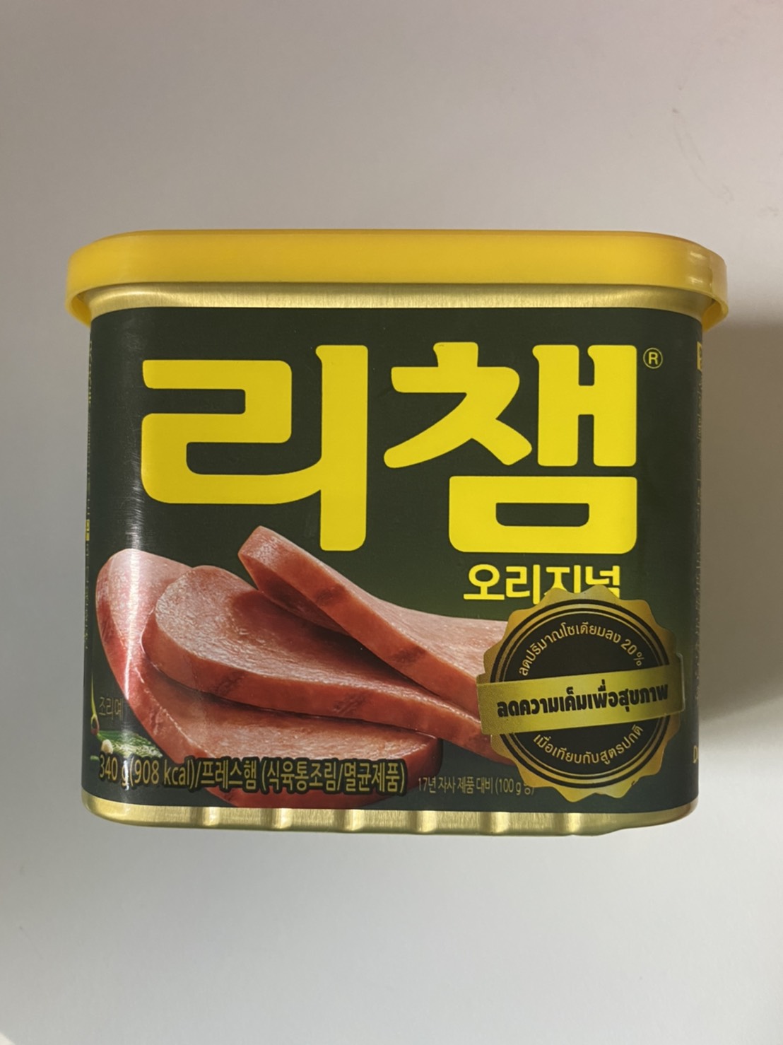 RICHAM Original (Dong Won brand)แฮมกระป๋อง (เนื้อหมูบดปรุงรส) แฮมt ...