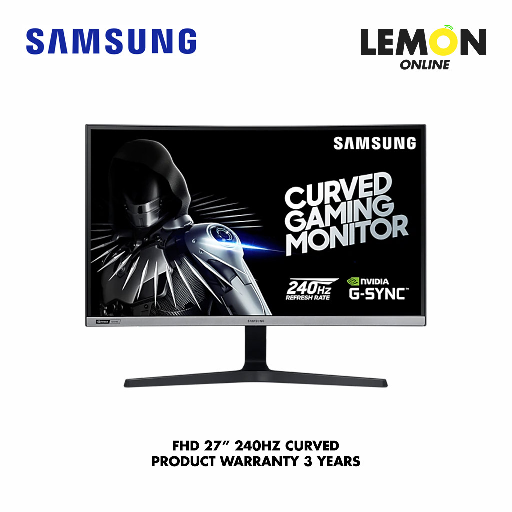 SAMSUNG GAMING MONITOR CRG50 CURVED 27" VA FHD 240HZ - 3Y | Lazada.co.th