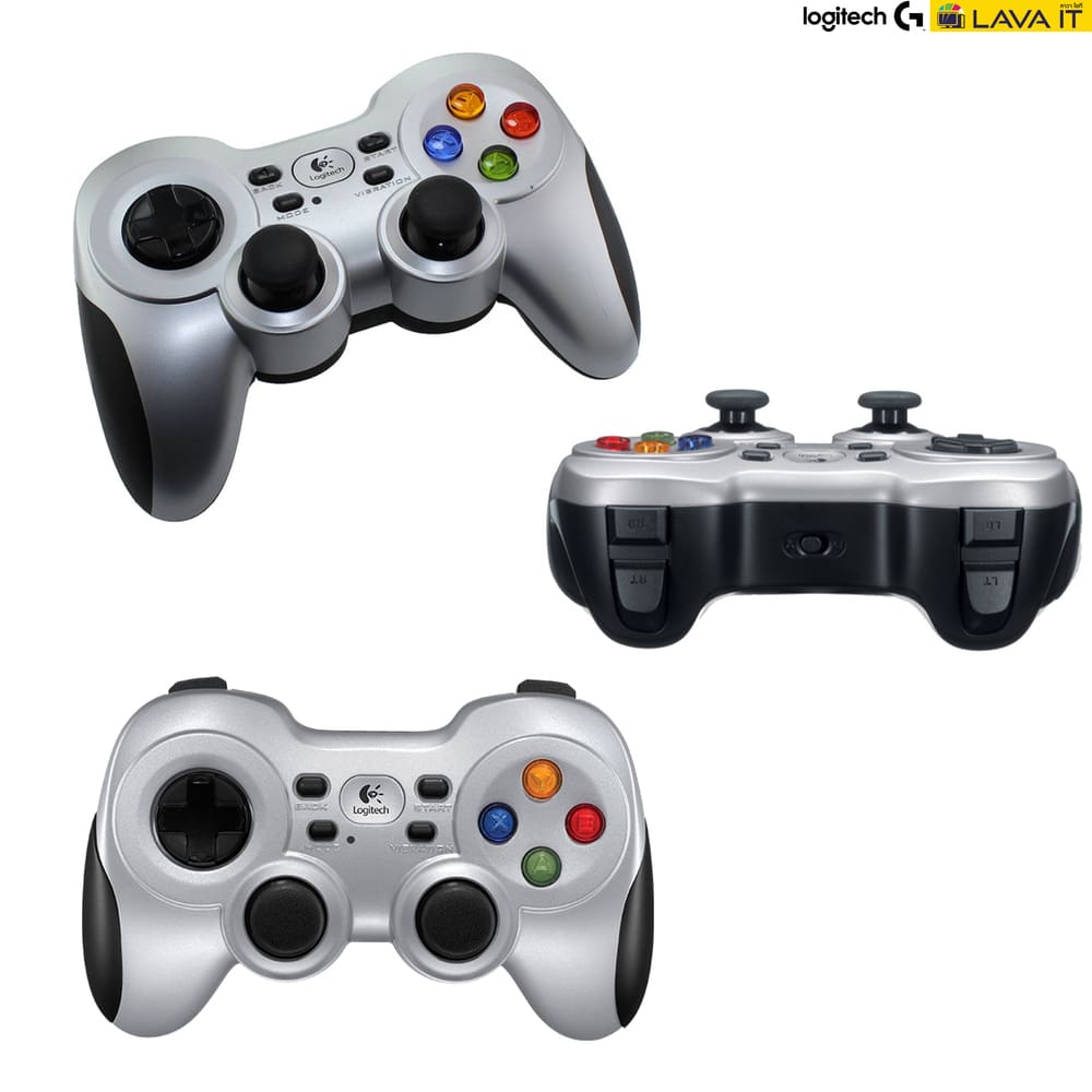 Logitech F710 Wireless Gamepad จอยสติ๊กเล่นเกมแบบไร้สาย ออกแบบกระขับมือ ...