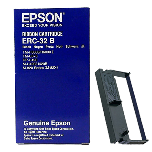 Epson ERC-32B Ribbon Black TM-H6000/675 | Lazada.co.th