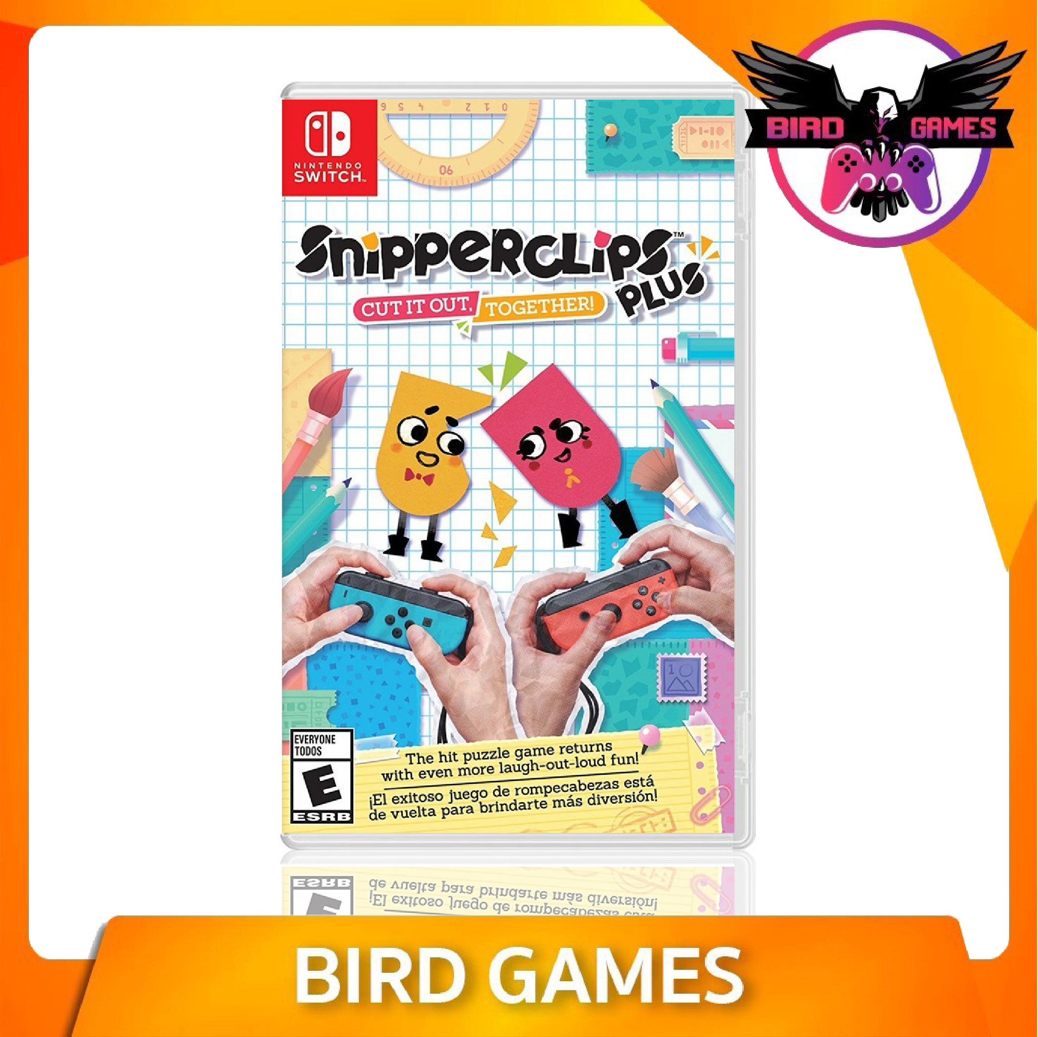 Nintendo Switch : Snipperclips Plus [แผ่นแท้] [มือ1] [Snipper clips ...