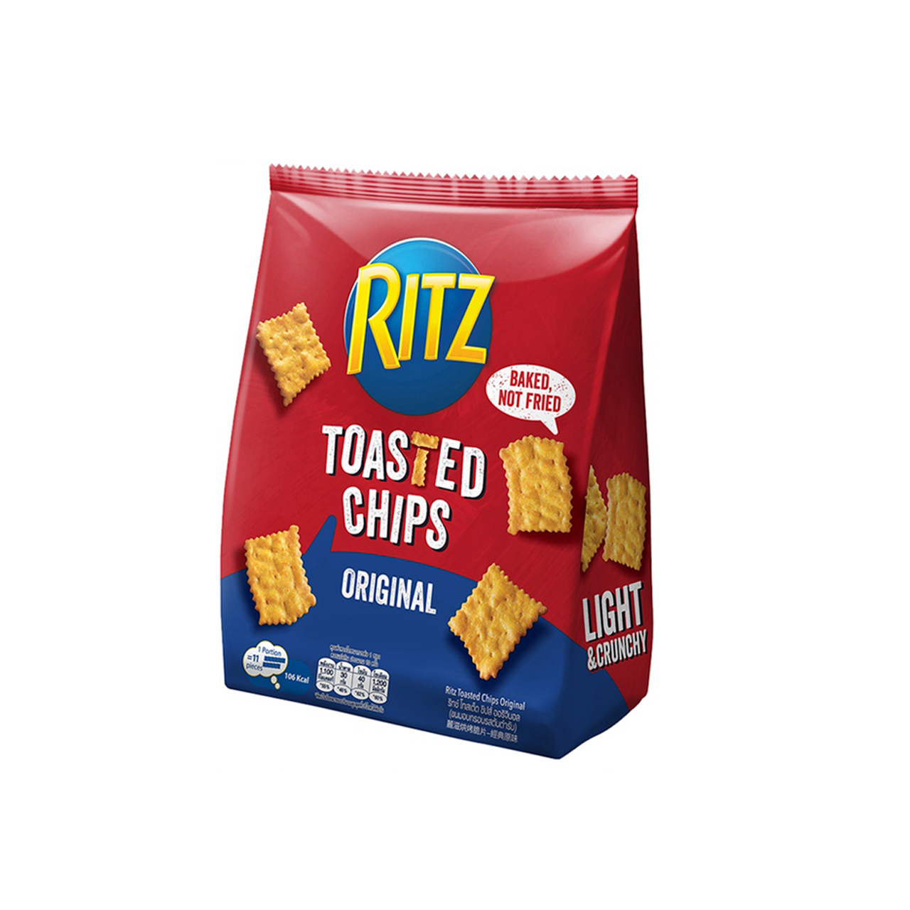 Ritz Toasted Original Chips Sour Cream 229g ริทซ์ โทสเต็ด ออริจินอล ซาว ...