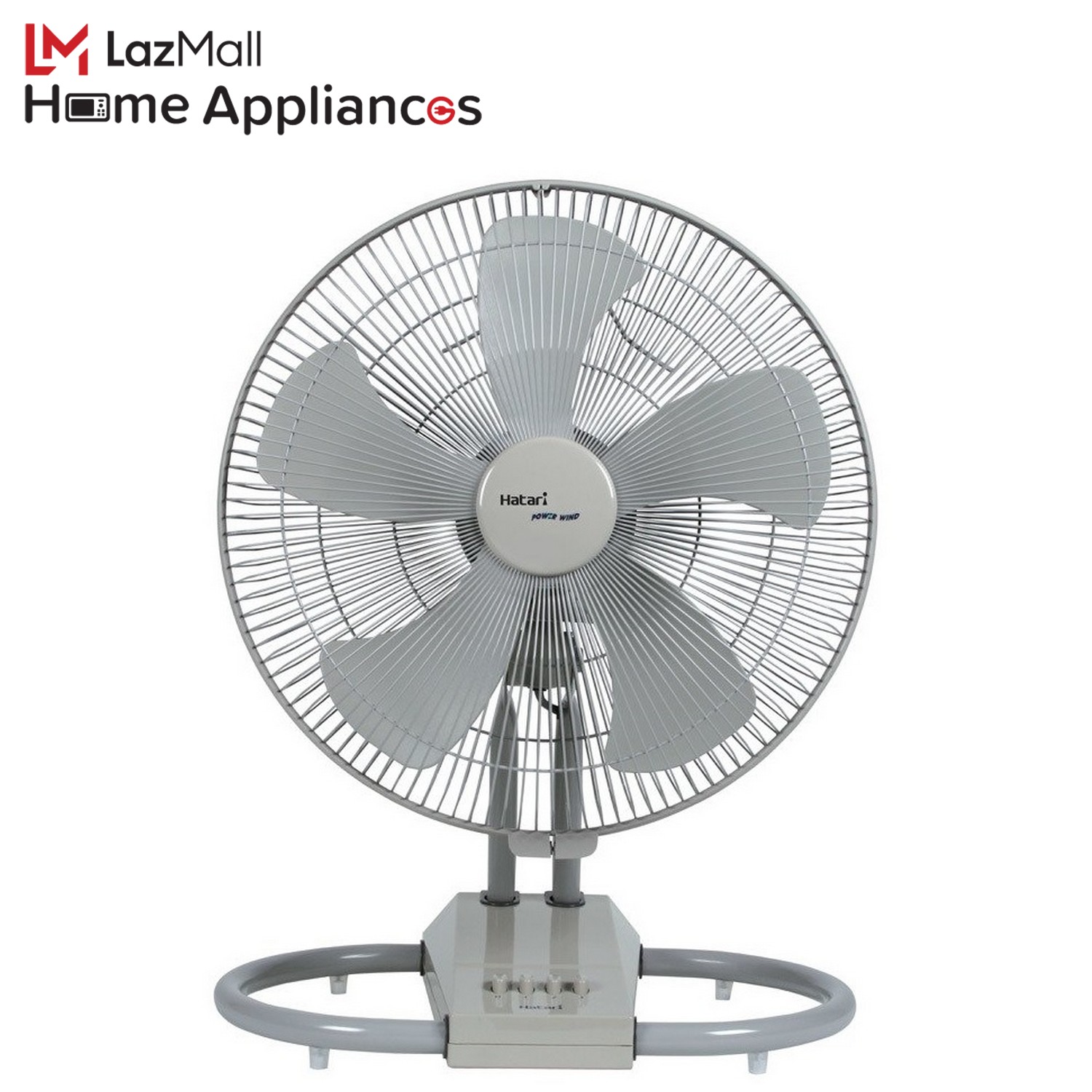Hatari พัดลมอุตสาหกรรมขนาด 18 นิ้ว รุ่น IT18M2 Silver Grey | Lazada.co.th
