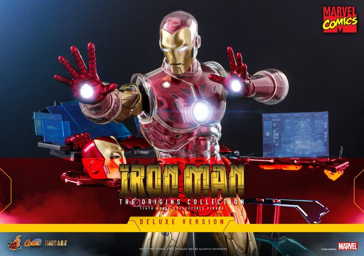 Hottoys HT 16 Iron Man CMS07D37 Marvel Comics Marvel Anime Figur Action ...
