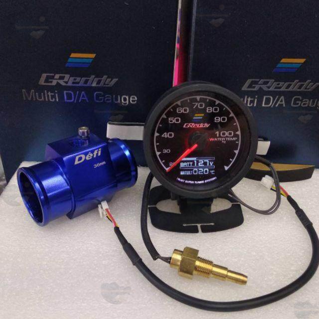 การจัดส่งของไทย เกจวัดความร้อน Greddy 2 in 1 สามารถวัด watertemp. และ ...