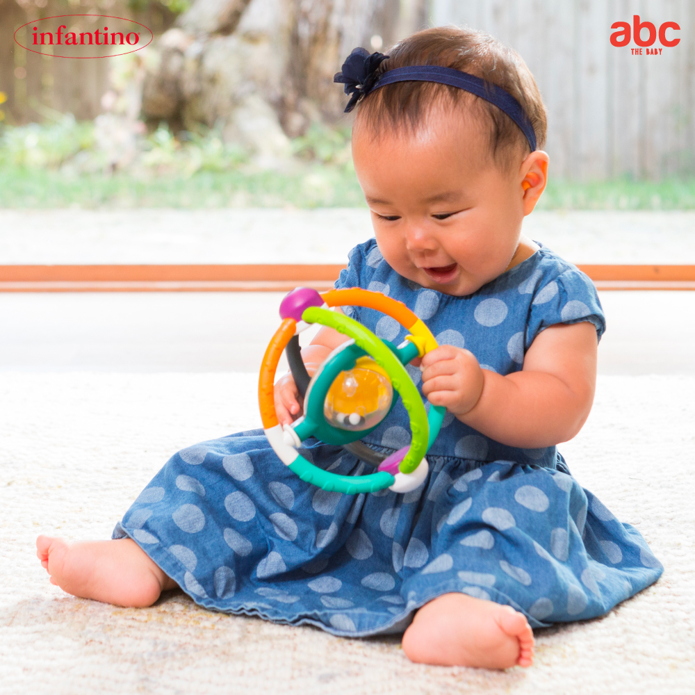 Infantino ของเล่นเด็ก วงแหวนกิจกรรม Orbit Rattle (6m) - ABC the Baby ...