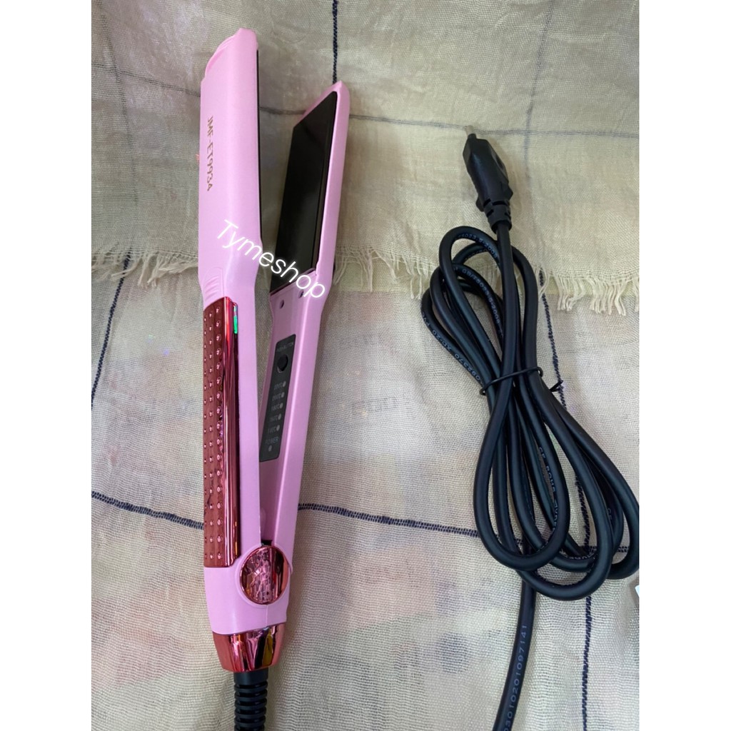 JMF รุ่น JMF-ET9934 เครื่องหนีบผม หน้ากว้าง ที่หนีบผม เครื่องหนีบผม เครื่องหนีบผมม้วนผม สีดำ สี ...