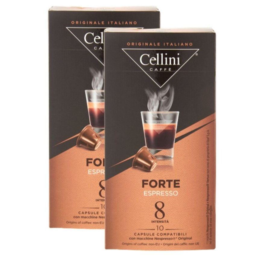 Cellini Caffe Forte Espresso for Nespresso เคลลินี่ ฟลอเต้ เอสเพรสโซ่ ...