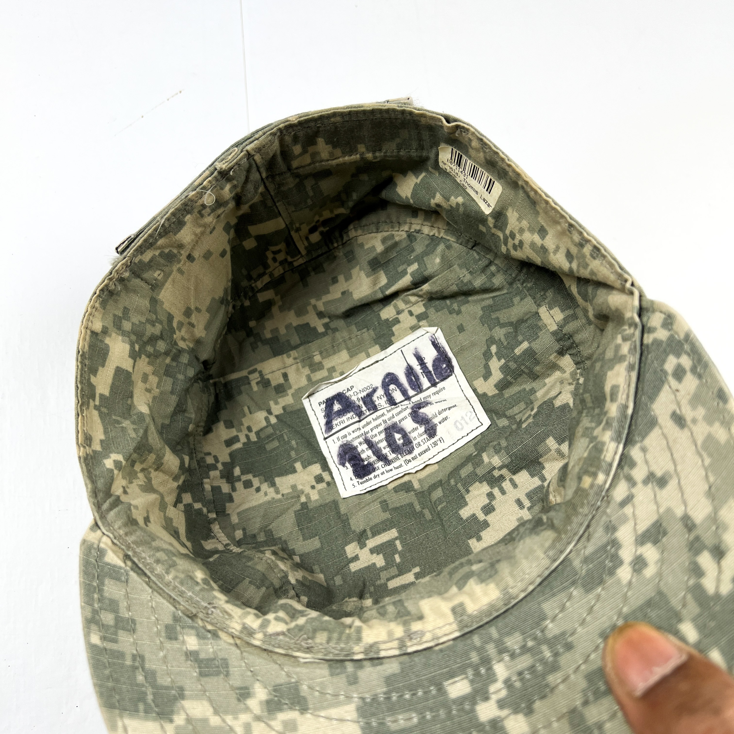 หมวกแก๊ป หมวกทหารUS Army Military ACU UCP Patrol Cap Hat Combat Genuine ...
