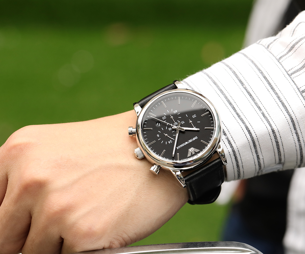 Armani อาร์มานี่นาฬิกาธุรกิจ belt Spring and summer 2020 Ride Men's ...