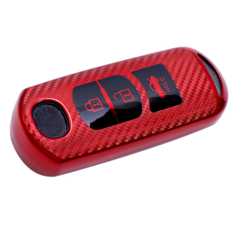 Key Case Soft TPU Car Key Fob Cover Case Protect for Mazda 2 3 5 6 CX-3 ...
