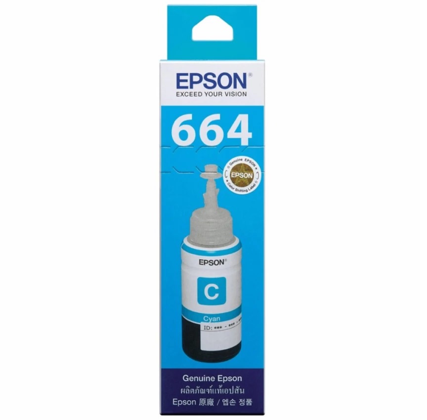 EPSON Ink bottle T6642/T6643/T6644(C/M/Y) หมึกเติม ยี่ห้อเอปสัน 3 ขวด ...