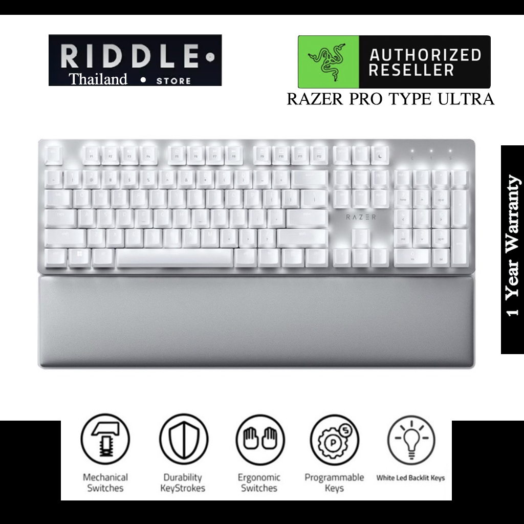 (คีย์บอร์ดไร้สาย) Razer Pro Type Ultra Wireless Mechanical Keyboard (EN ...